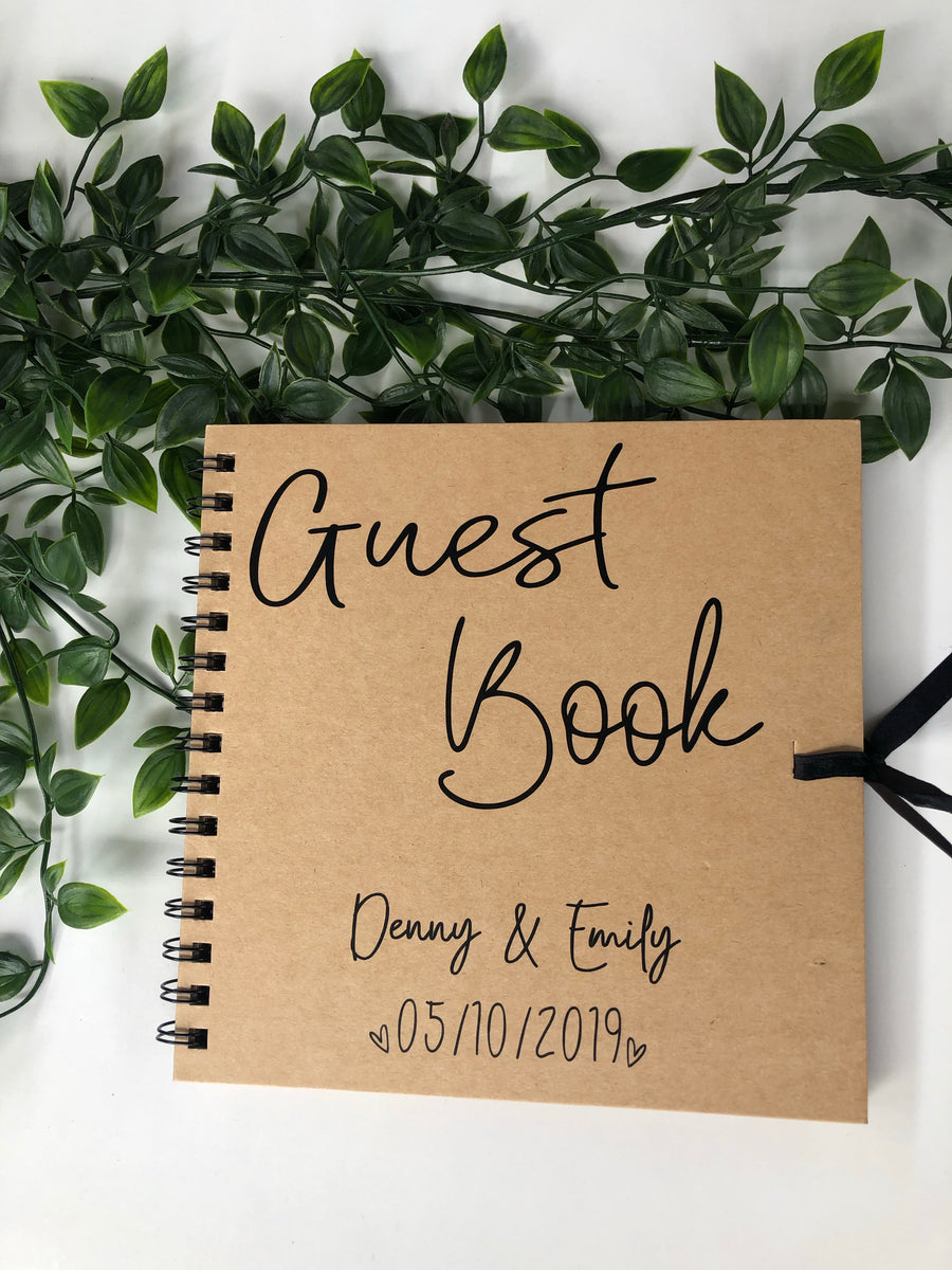 Guest Book personalised – littlebylittledesigns